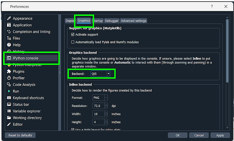 Using Spyder with Python Virtual Environment — Heslip Labs