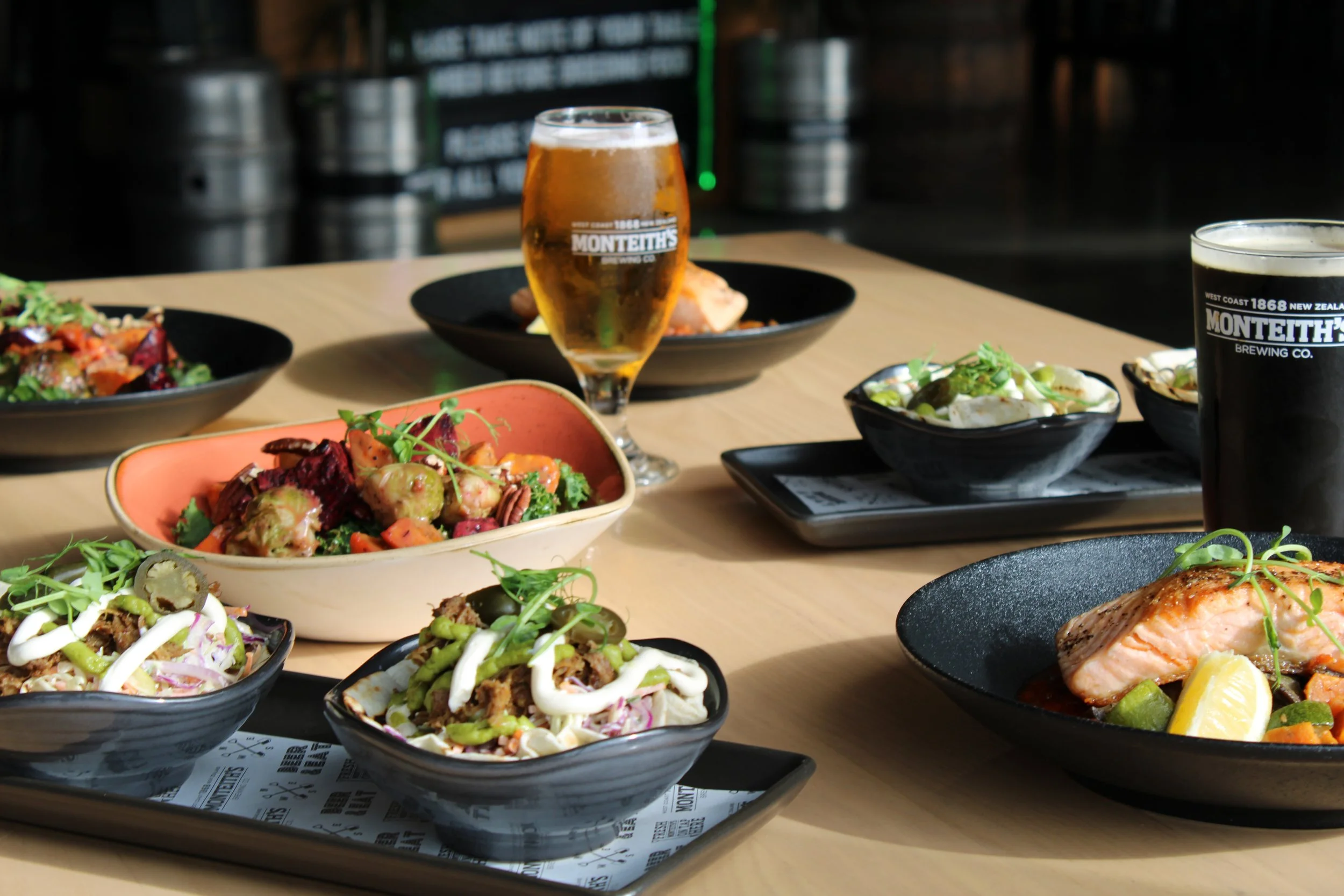 Dining Menu — Monteith's Brewery