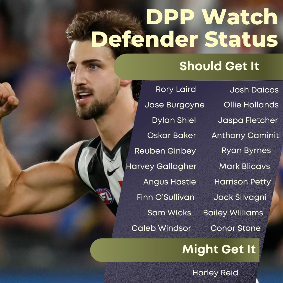 2025 AFL Fantasy Draft: Predicted Dual Position Players for Defender ...