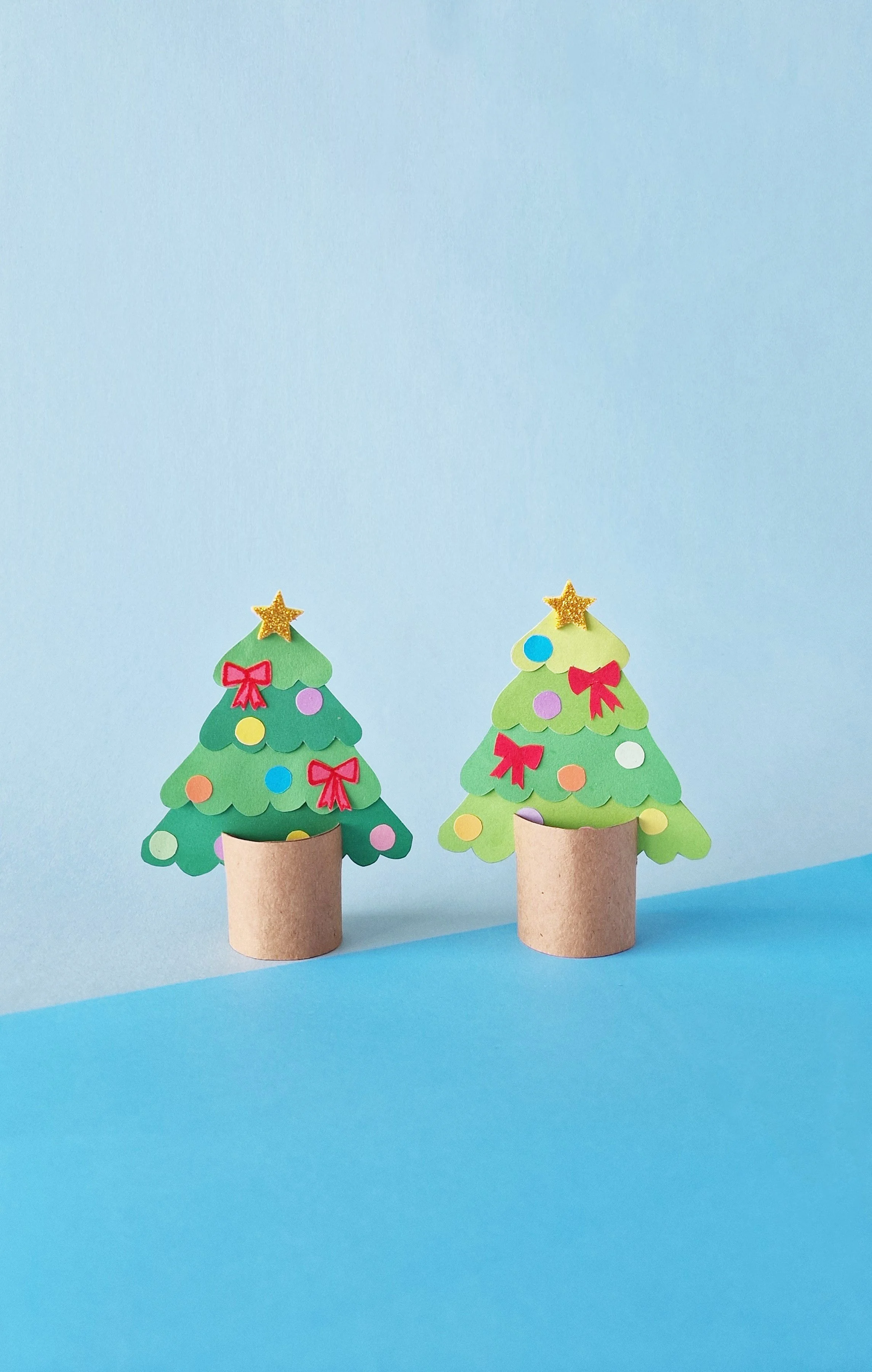 Easy Fun Christmas Tree Paper Craft for Kids — Crafty Kids Blog