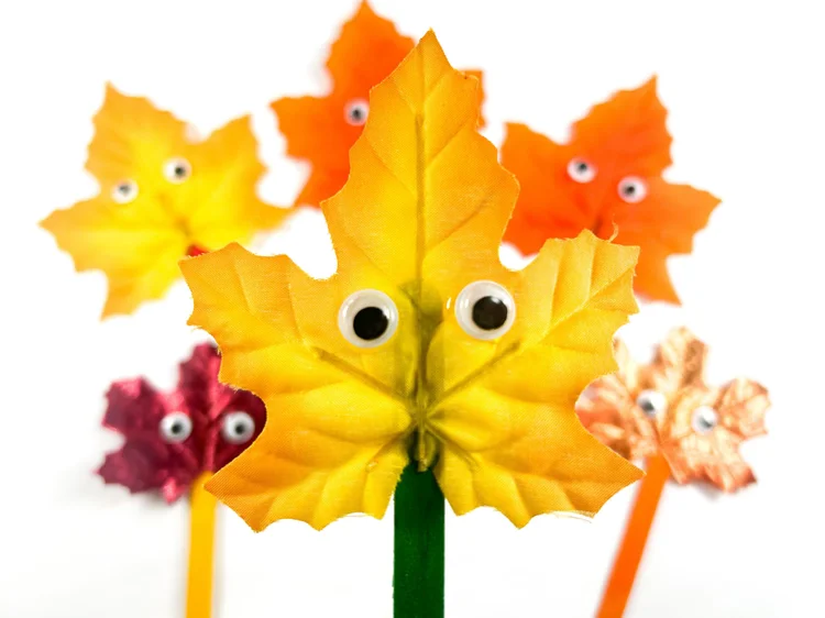 Fun Fall Leaf Puppets for Kids: Must Do DIY — Crafty Kids Blog