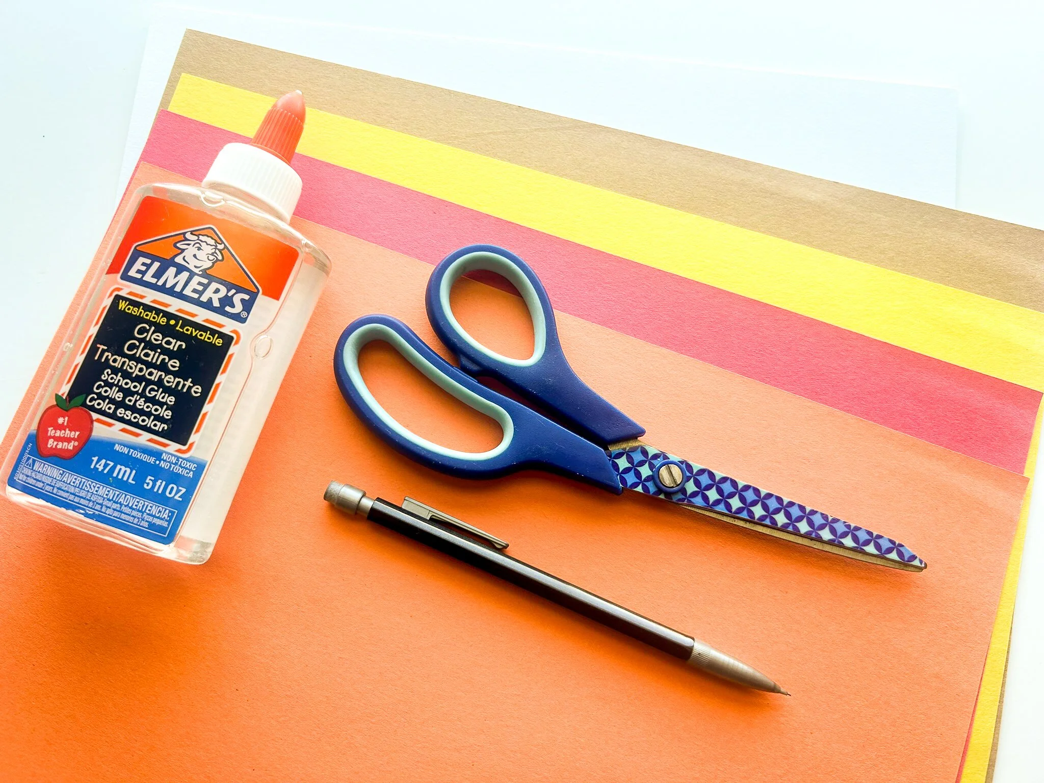 Simple Fun Campfire Handprint Fall Kid Craft — Crafty Kids Blog