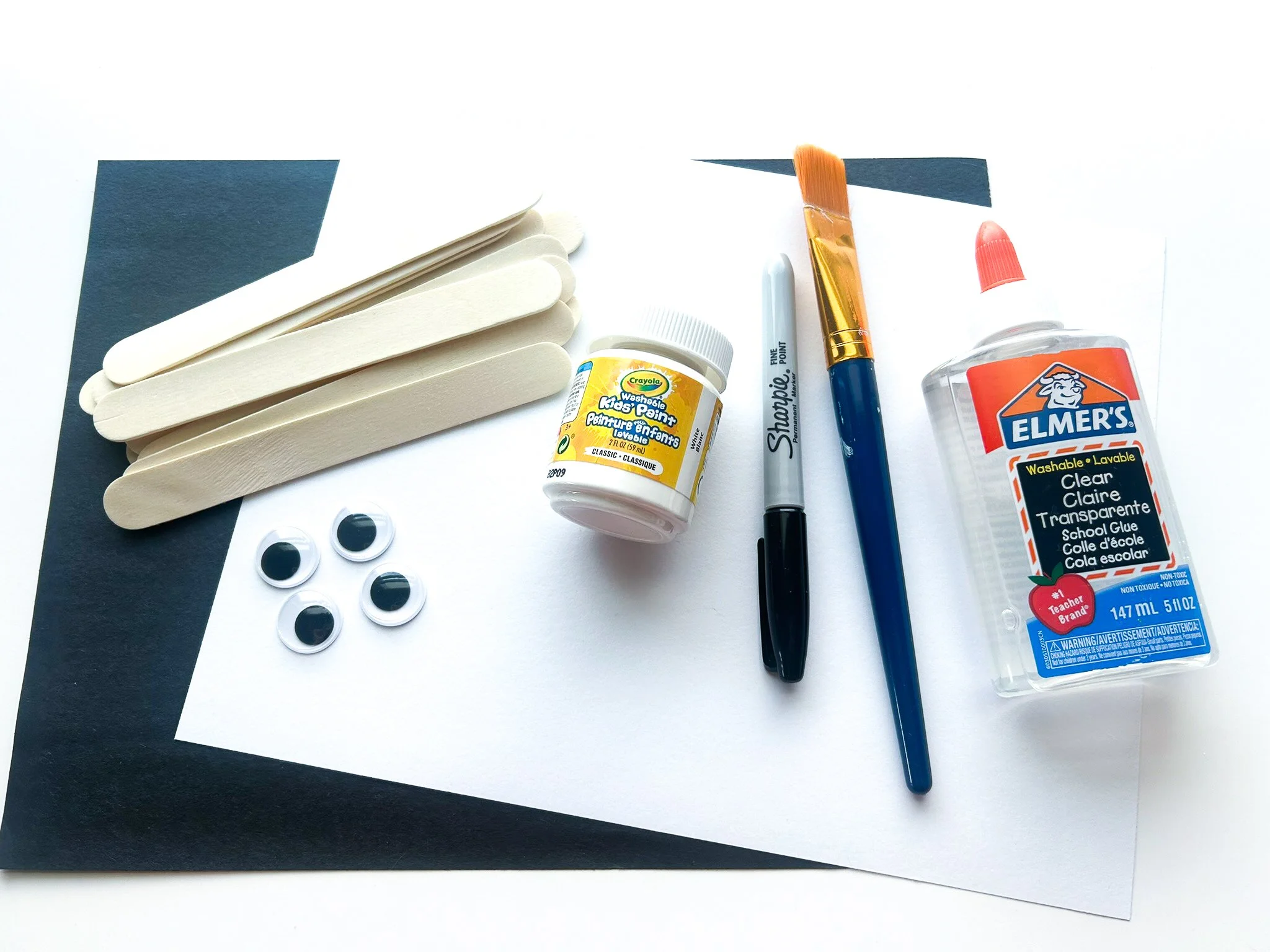 Halloween Popsicle Stick Ghost Craft for Kids — Crafty Kids Blog