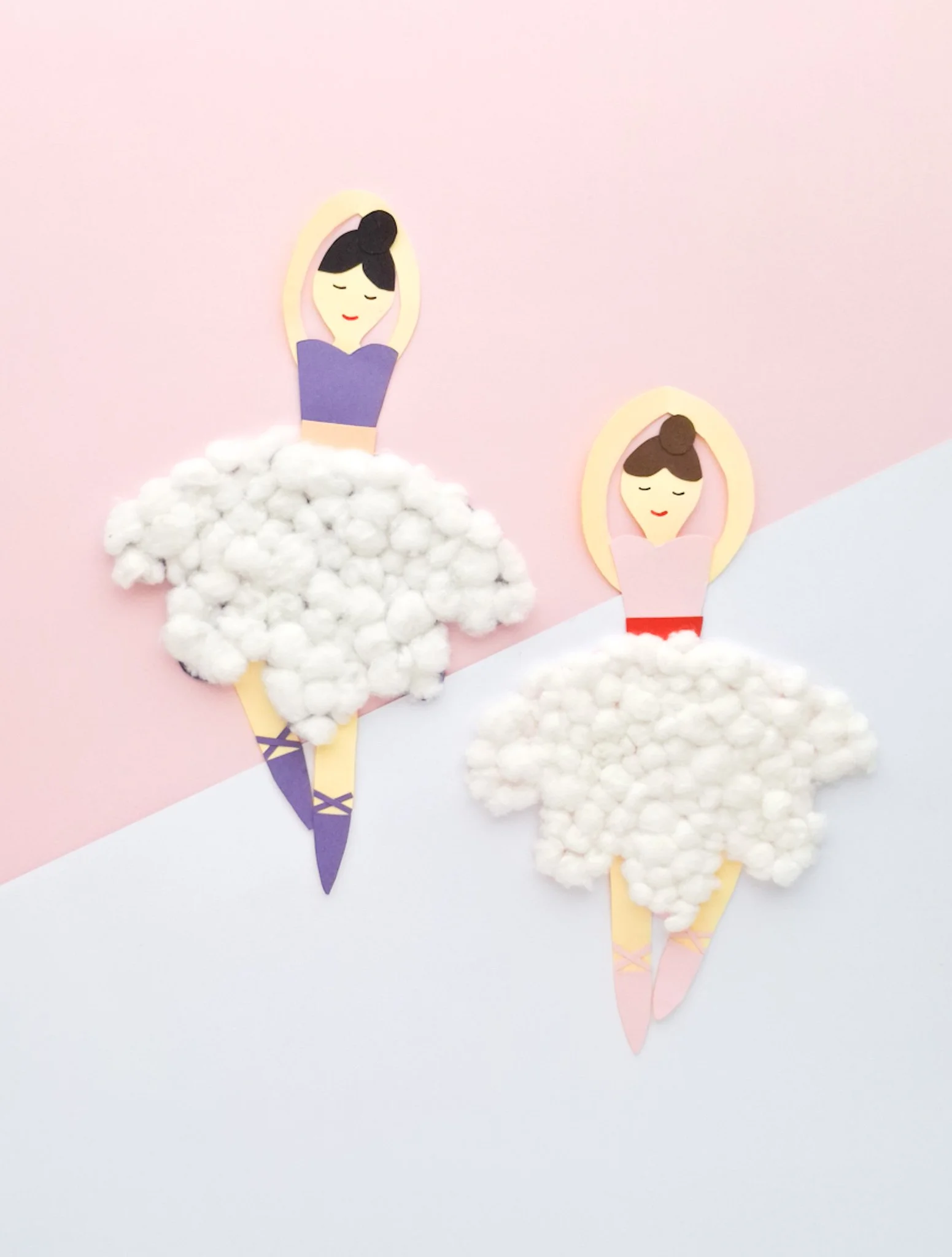 Beautiful Ballerina Paper Craft DIY for Dancers — Crafty Kids Blog