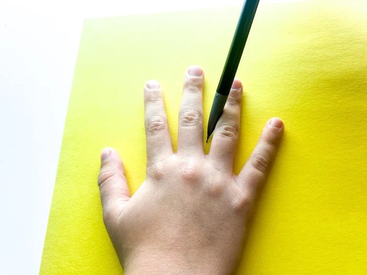 Simple Fun Campfire Handprint Fall Kid Craft — Crafty Kids Blog