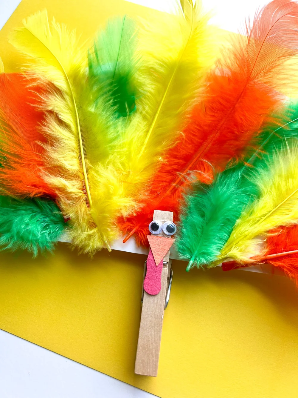 Clothespin Turkey Craft for Kids this Thanksgiving — Crafty Kids Blog