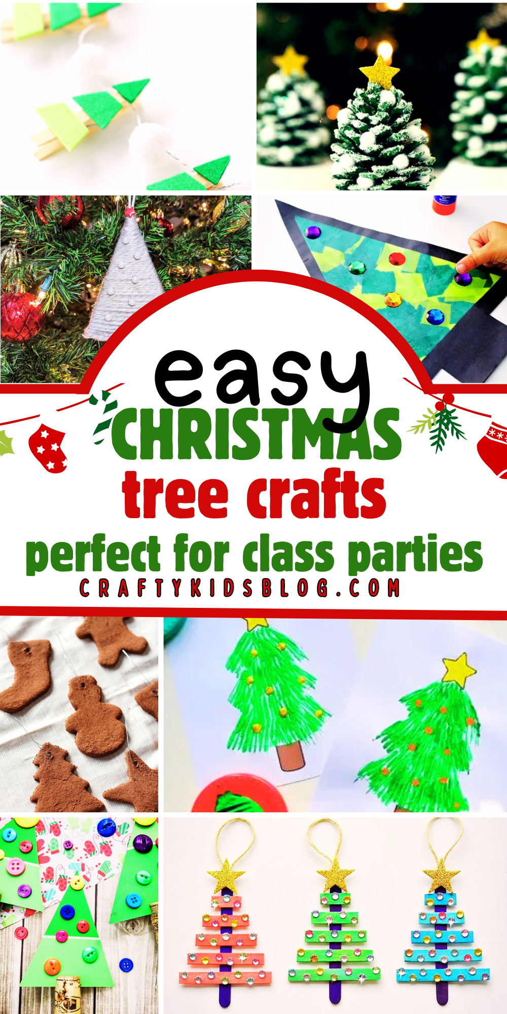 13 Creative Easy Christmas Tree Crafts for Kids to Make — Crafty Kids Blog