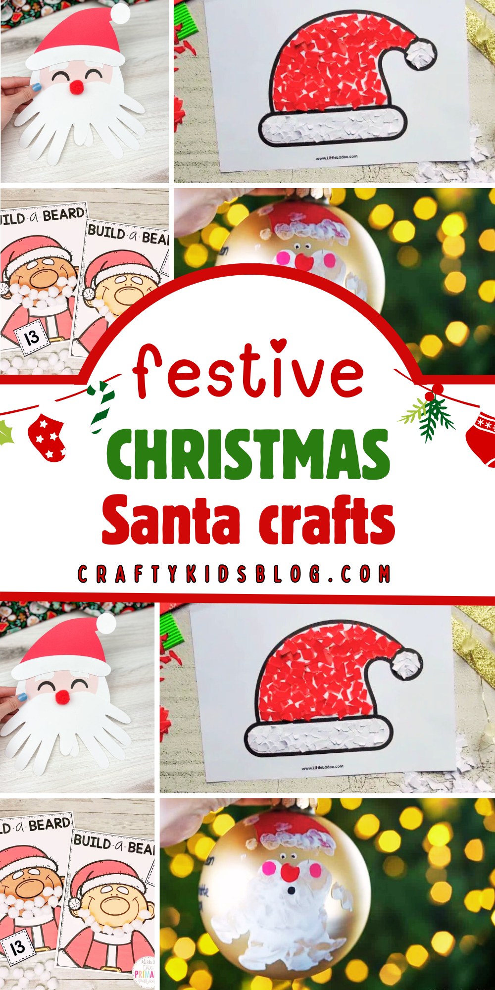 Jolly Santa Crafts for Toddlers — Crafty Kids Blog