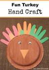 Free Kids Handprint Easy Turkey Craft for Thanksgiving — Crafty Kids Blog