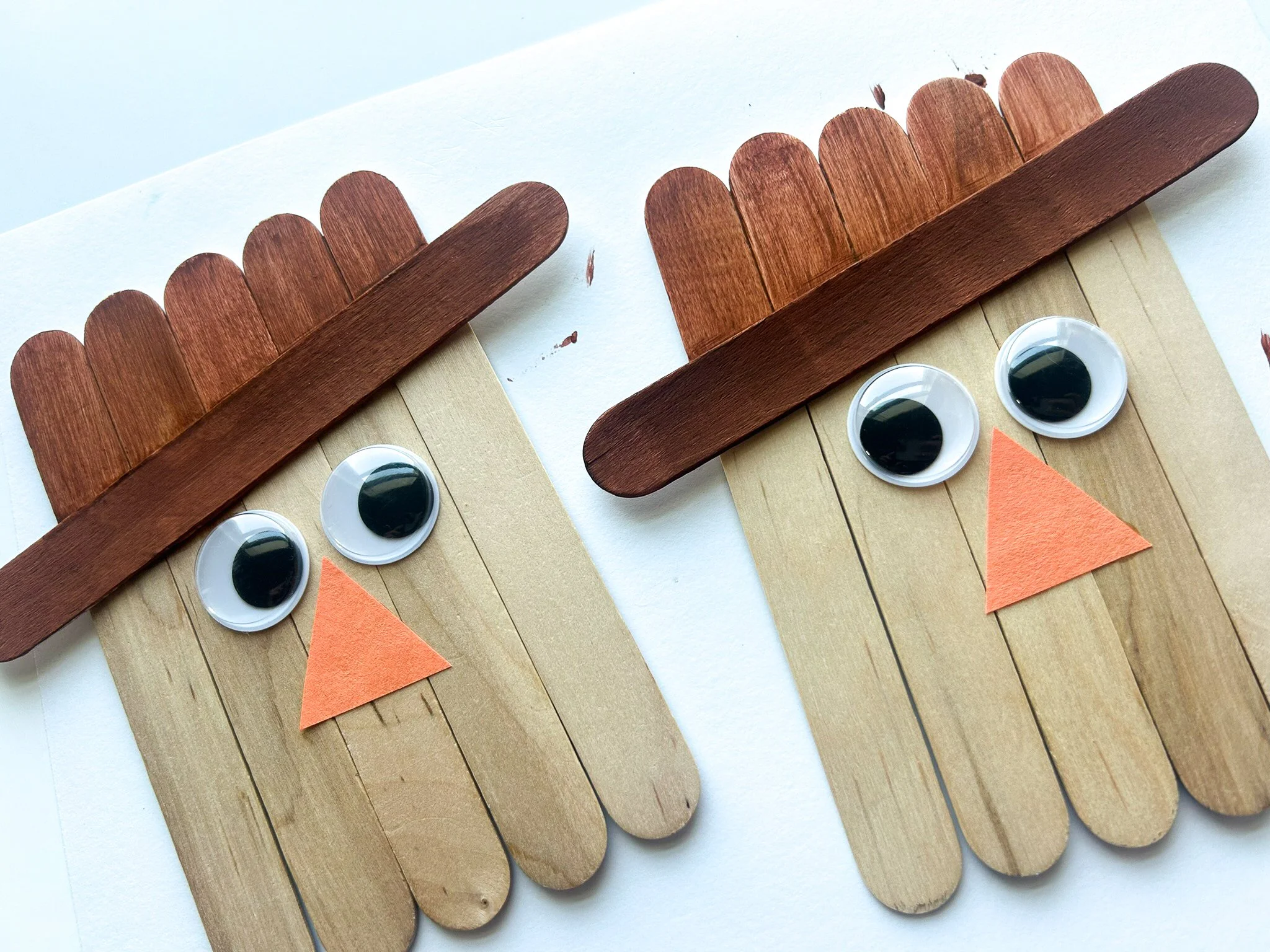 Fun Fall Scarecrow Popsicle Stick Craft for Kids to Make — Crafty Kids Blog