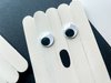 Halloween Popsicle Stick Ghost Craft for Kids — Crafty Kids Blog
