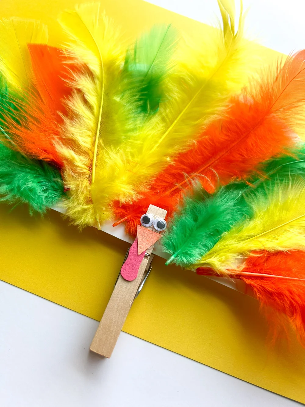 Clothespin Turkey Craft for Kids this Thanksgiving — Crafty Kids Blog