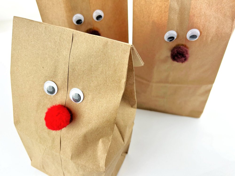 Reindeer Paper Bag Craft to Make this Christmas — Crafty Kids Blog
