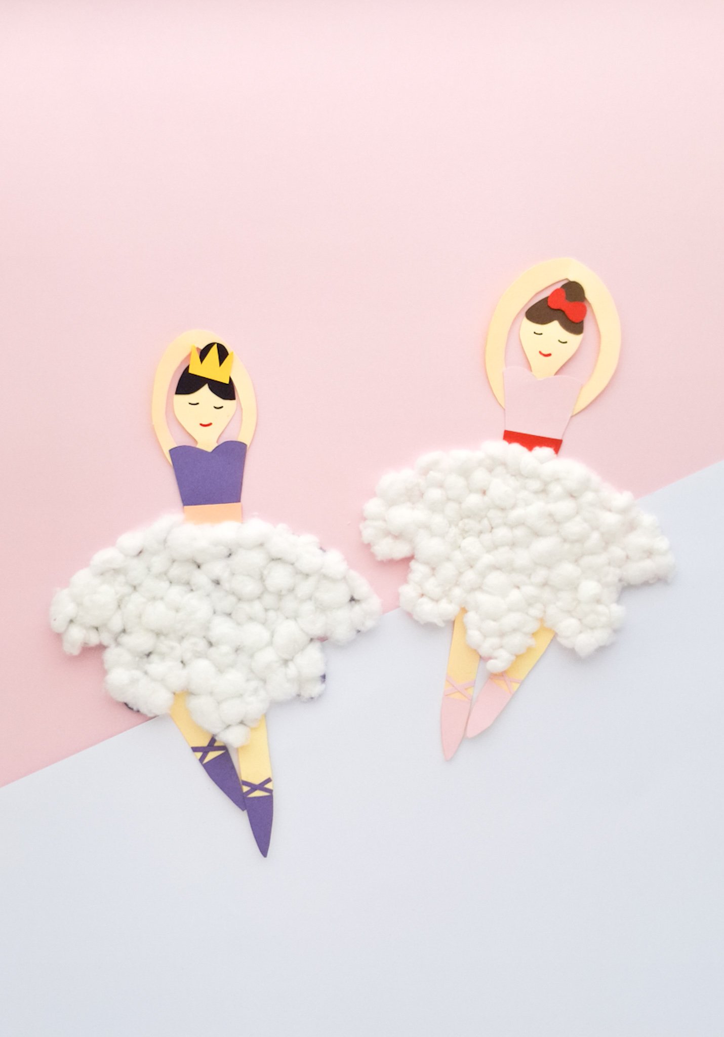 Beautiful Ballerina Paper Craft DIY for Dancers — Crafty Kids Blog