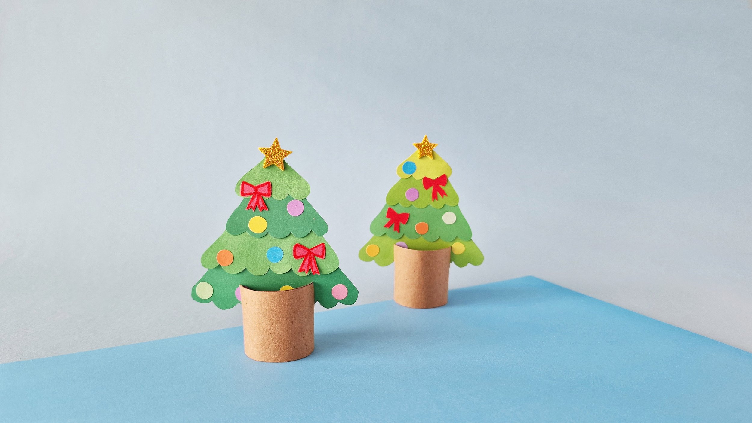 Easy Fun Christmas Tree Paper Craft for Kids — Crafty Kids Blog