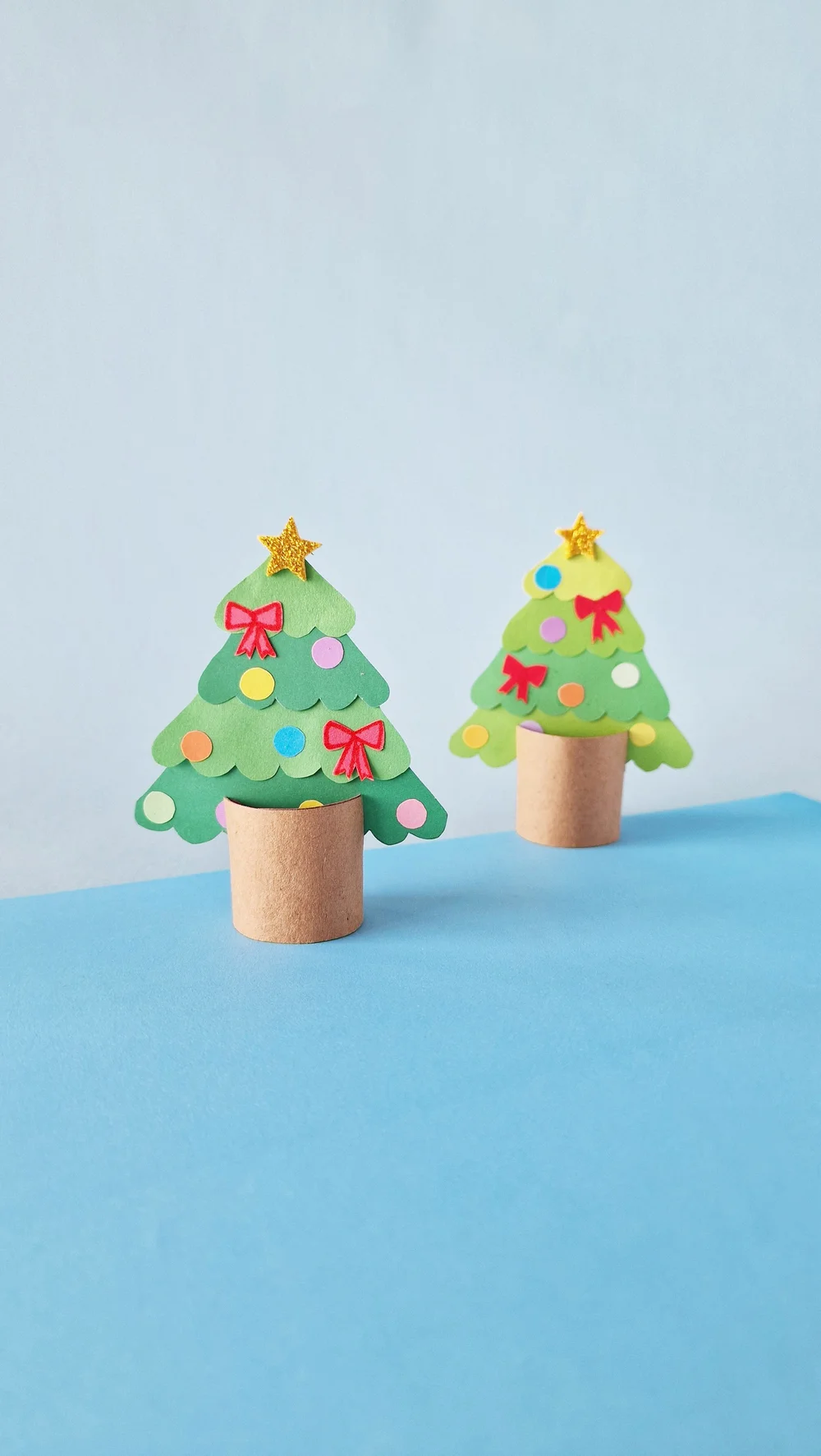 Easy Fun Christmas Tree Paper Craft for Kids — Crafty Kids Blog