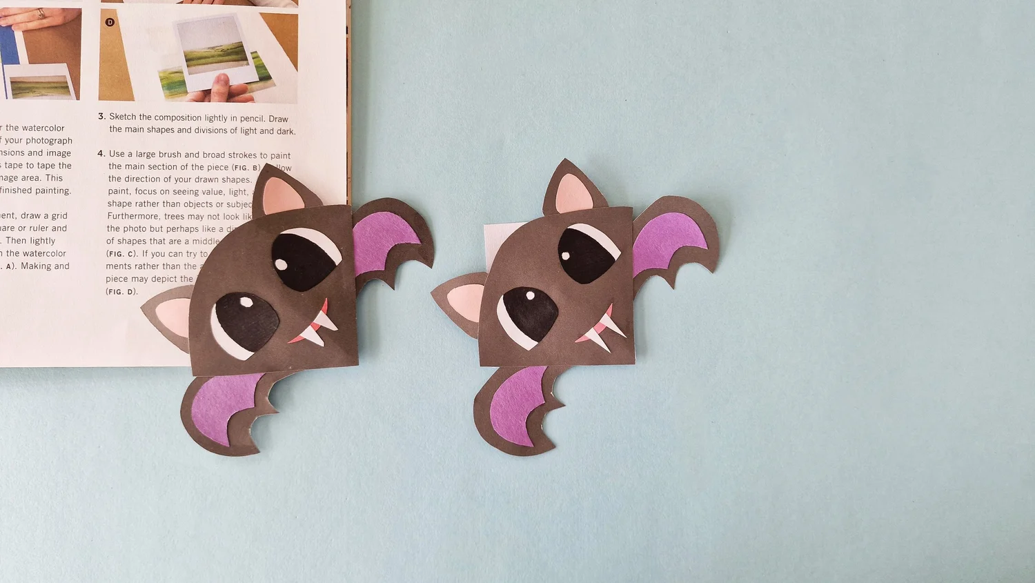 Spooky DIY Bat Halloween Bookmark Crafts for Kids — Crafty Kids Blog