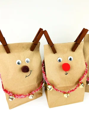 Reindeer Paper Bag Craft to Make this Christmas — Crafty Kids Blog