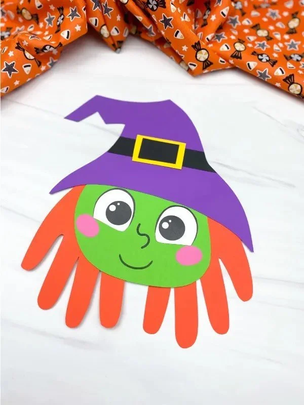 Easy Fun Halloween Handprint Crafts for Toddlers and Kids — Crafty Kids ...