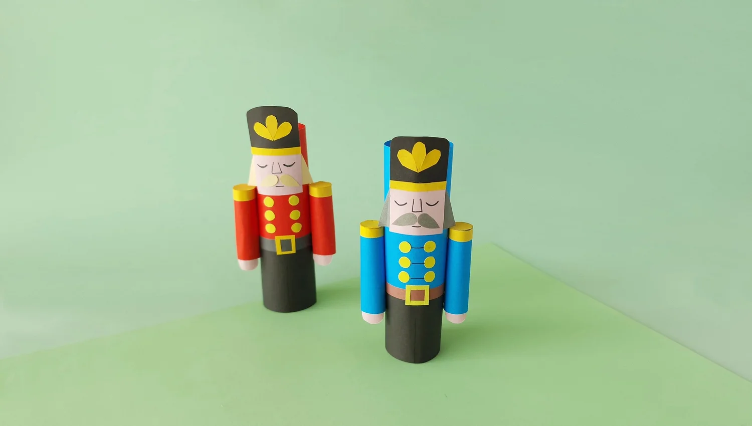 Christmas Nutcracker Paper Dolls Craft DIY for Kids — Crafty Kids Blog