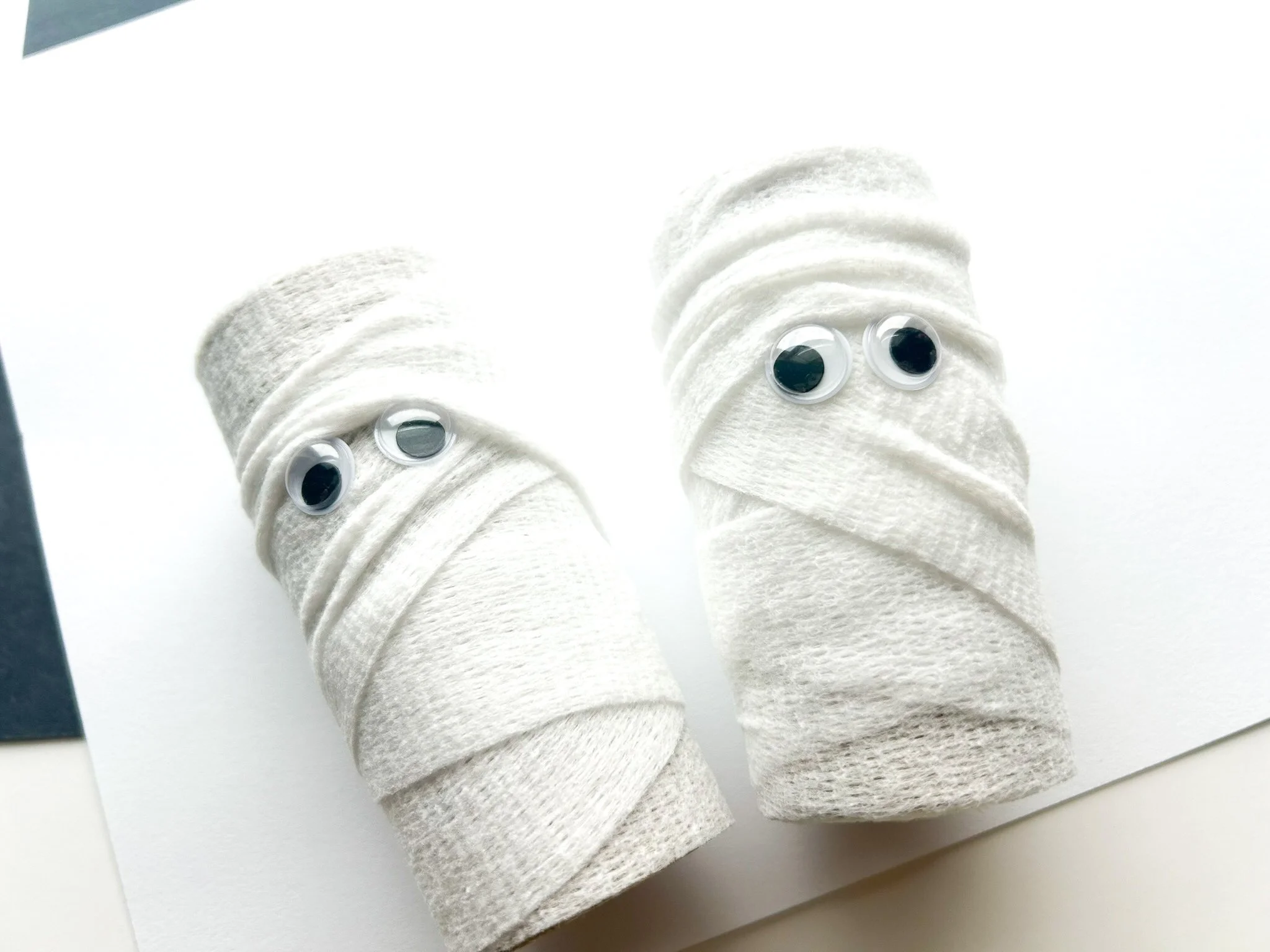 Easy Mummy Toilet Paper Roll Craft for Halloween — Crafty Kids Blog