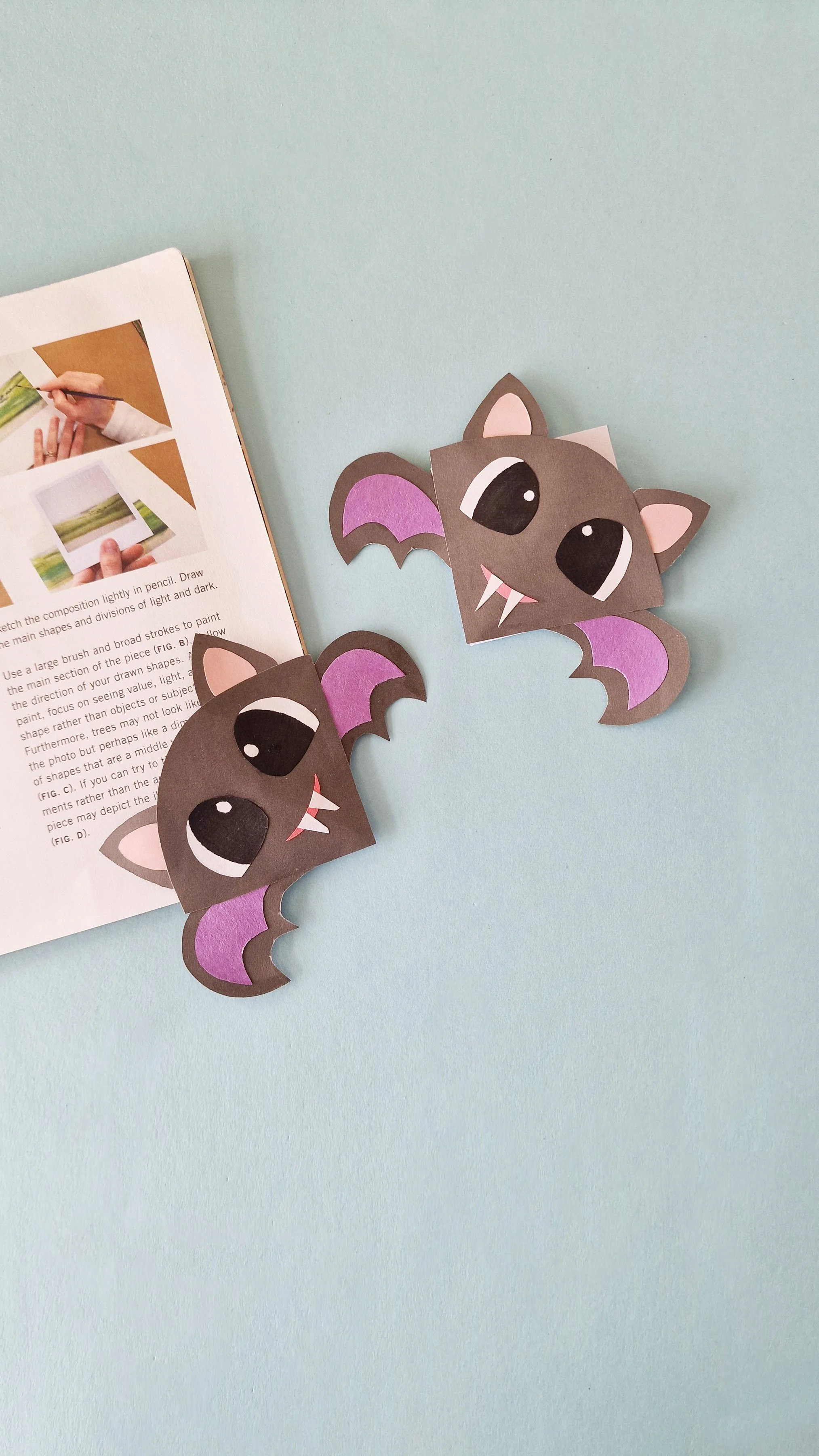 Spooky DIY Bat Halloween Bookmark Crafts for Kids — Crafty Kids Blog
