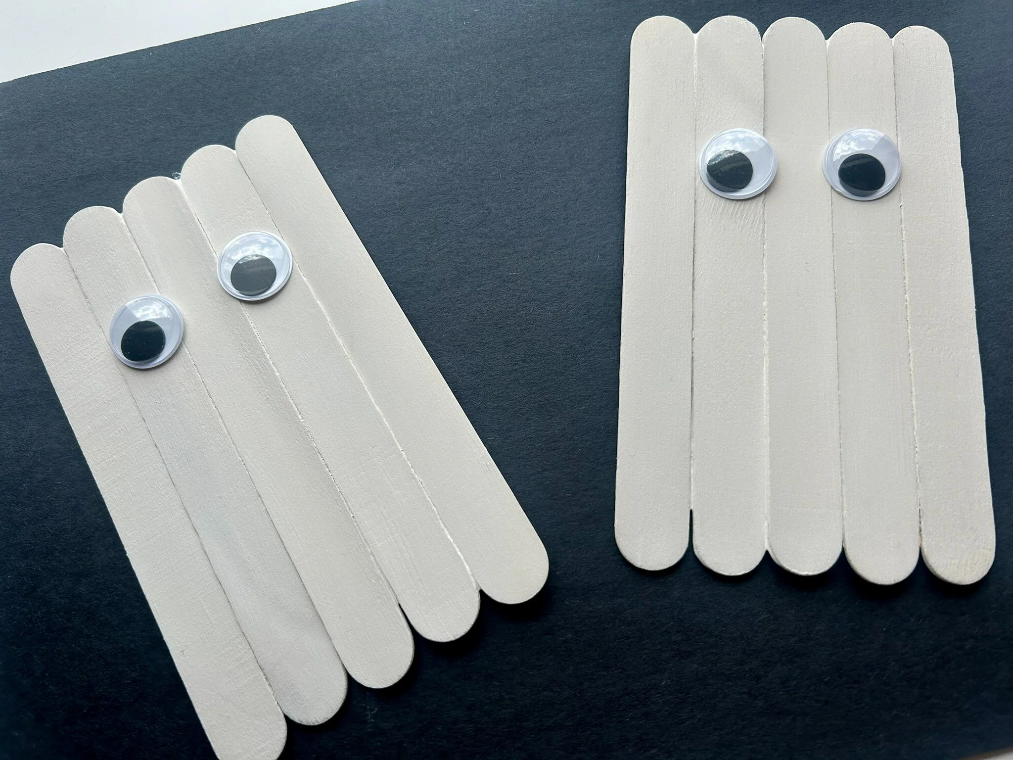 Halloween Popsicle Stick Ghost Craft for Kids — Crafty Kids Blog