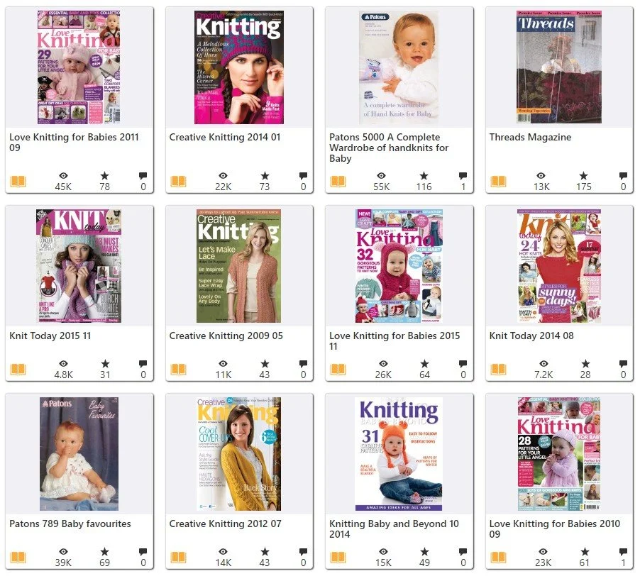 Digitized Knitting Magazines — The Brooklyn Refinery