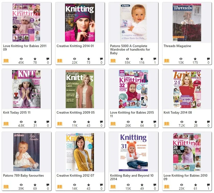 Digitized Knitting Magazines — The Brooklyn Refinery