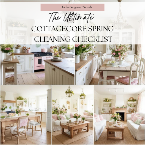 The Ultimate Cottagecore Spring Cleaning Checklist — Hello Gorgeous Threads
