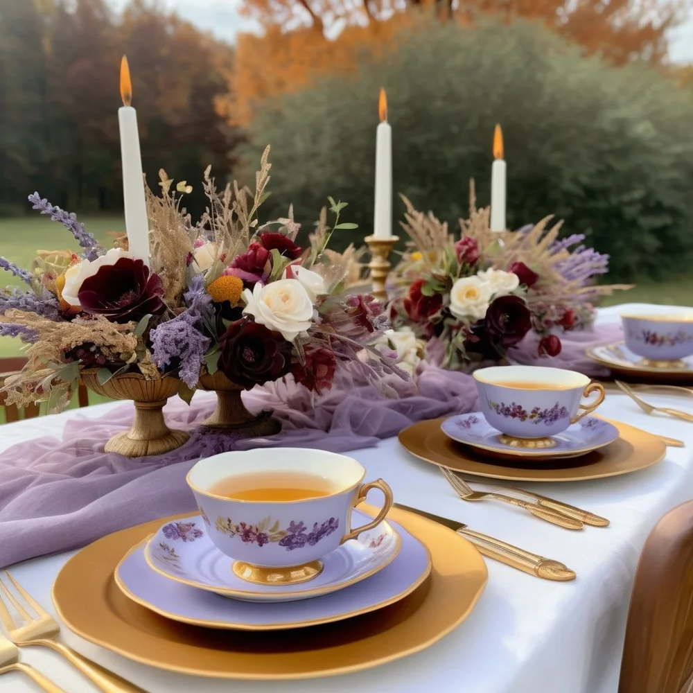 Ultimate Harvest Tea Party: Elegant Table Setting Ideas & Inspiration ...
