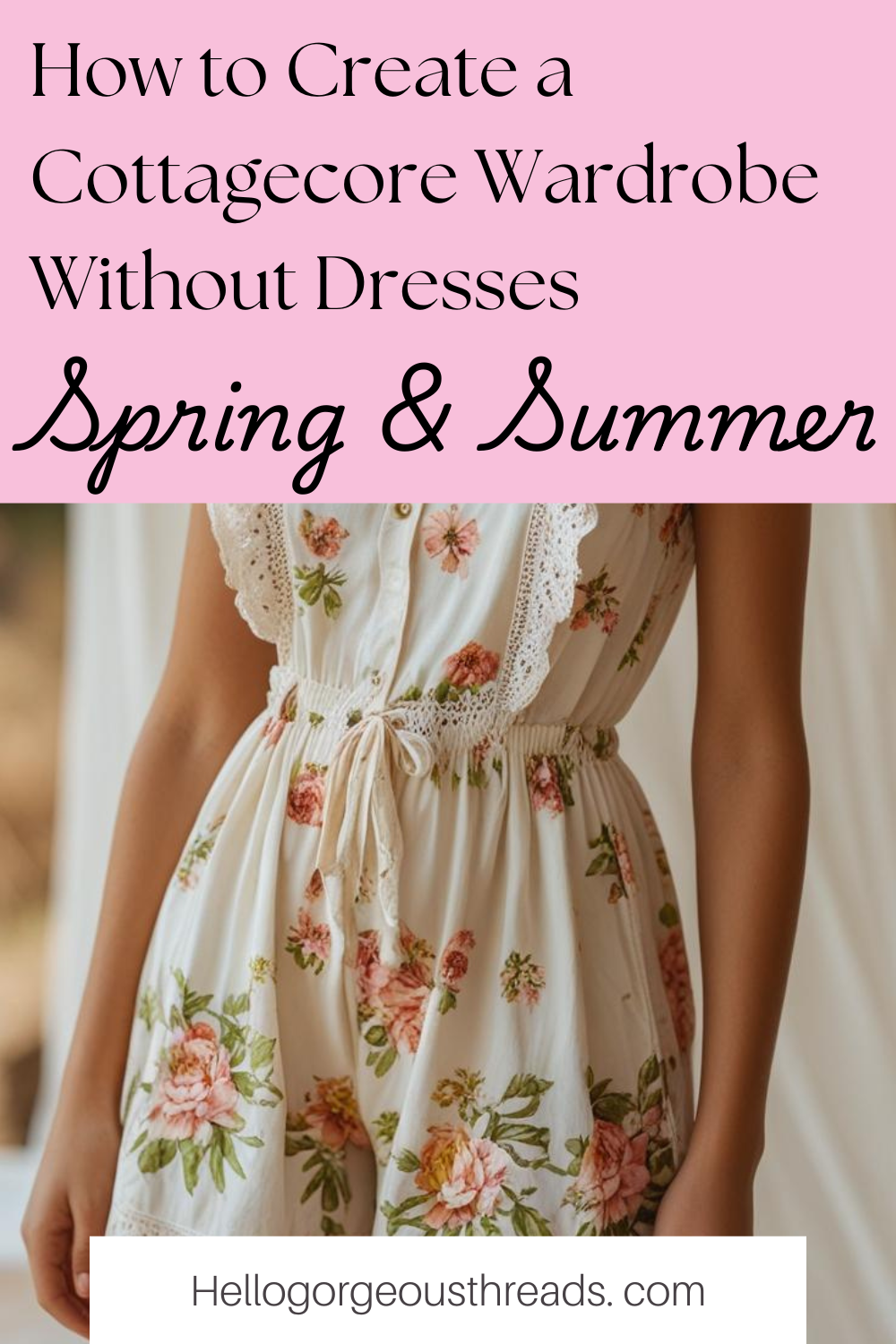 What to Wear for a Cottagecore Look Without a Dress — Hello Gorgeous ...