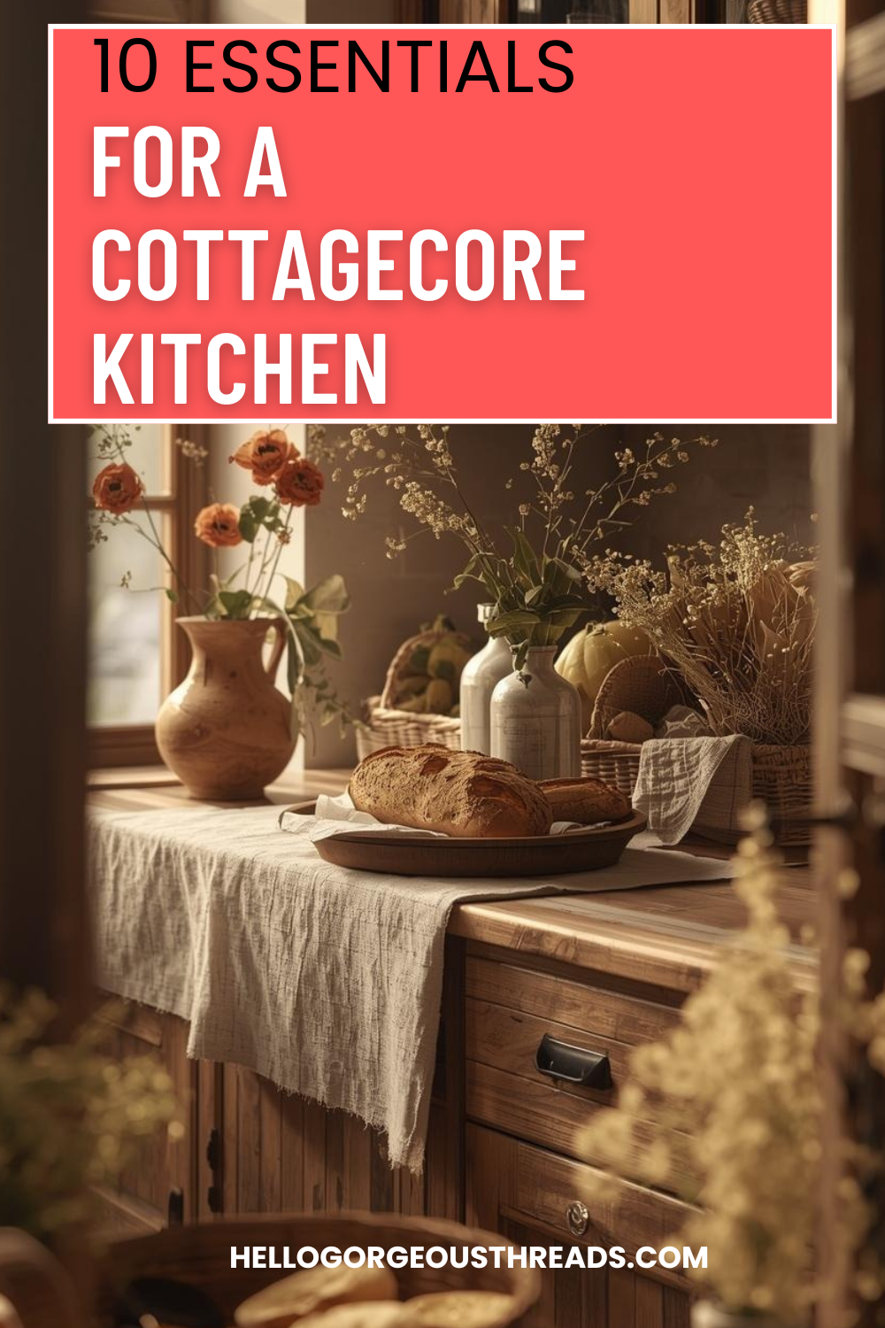 10 Essentials for a Cottagecore Kitchen — Hello Gorgeous Threads