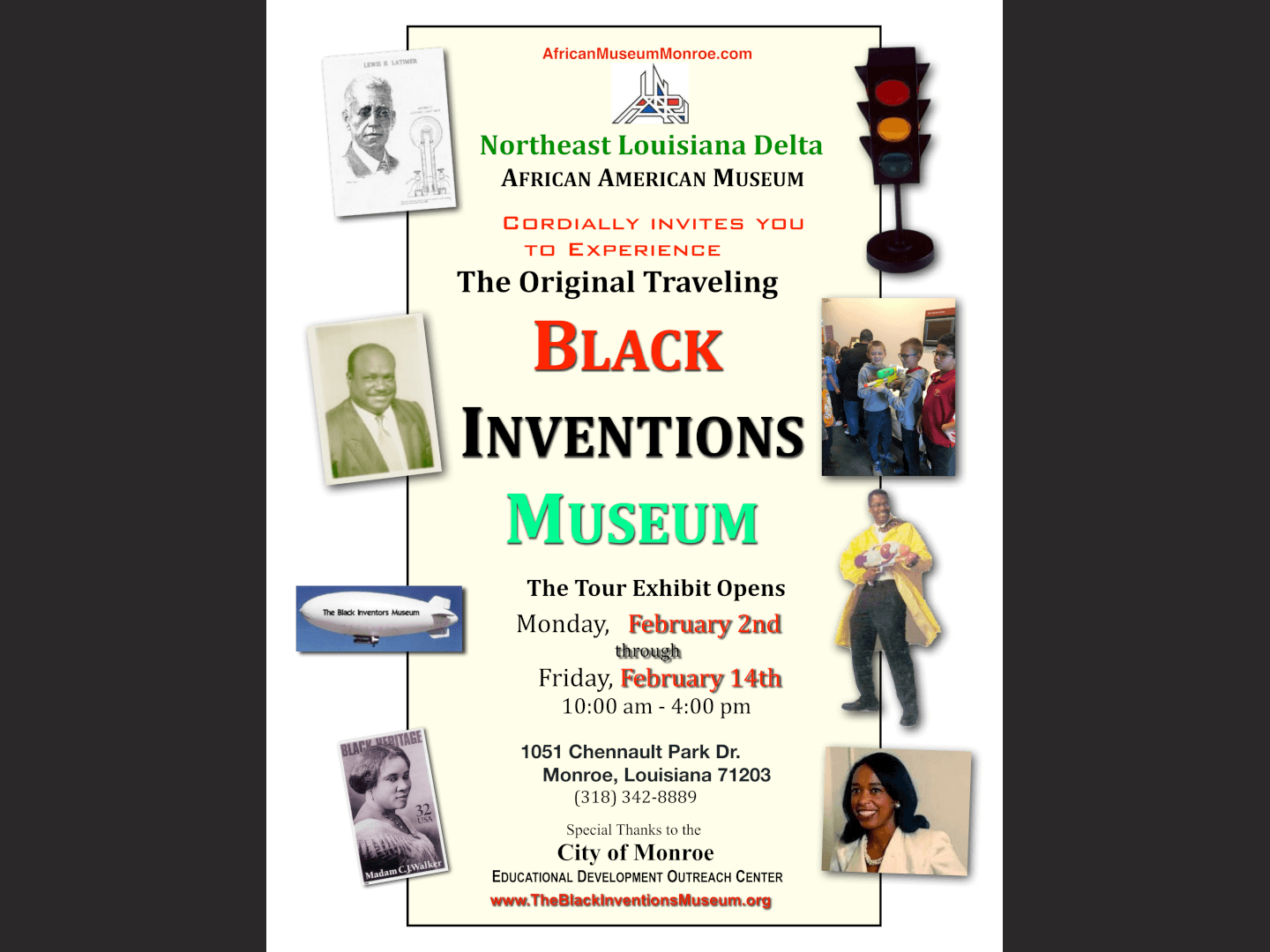 Black Inventions Museum Returns to Monroe — Northeast Louisiana Delta ...