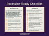 Recession Ready → How to Care for Your Money and Mental Health