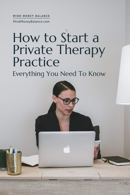 How to Start a Therapy Private Practice → PLUS How Much Starting a ...