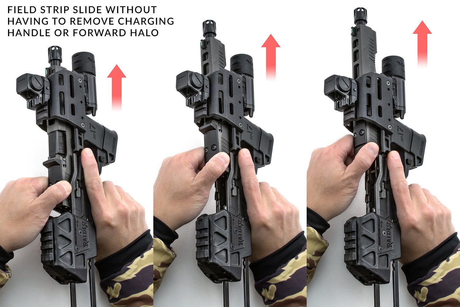 Flux Raider Charging Handle — Orbital Drop Supply