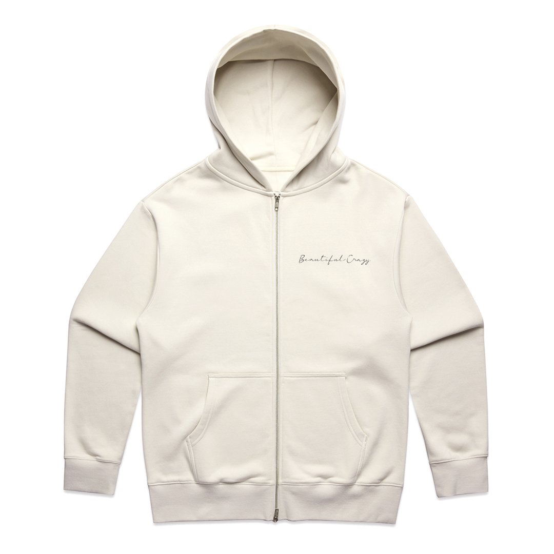 Beautiful Crazy Zip-Up Hoodie — Beautiful Crazy
