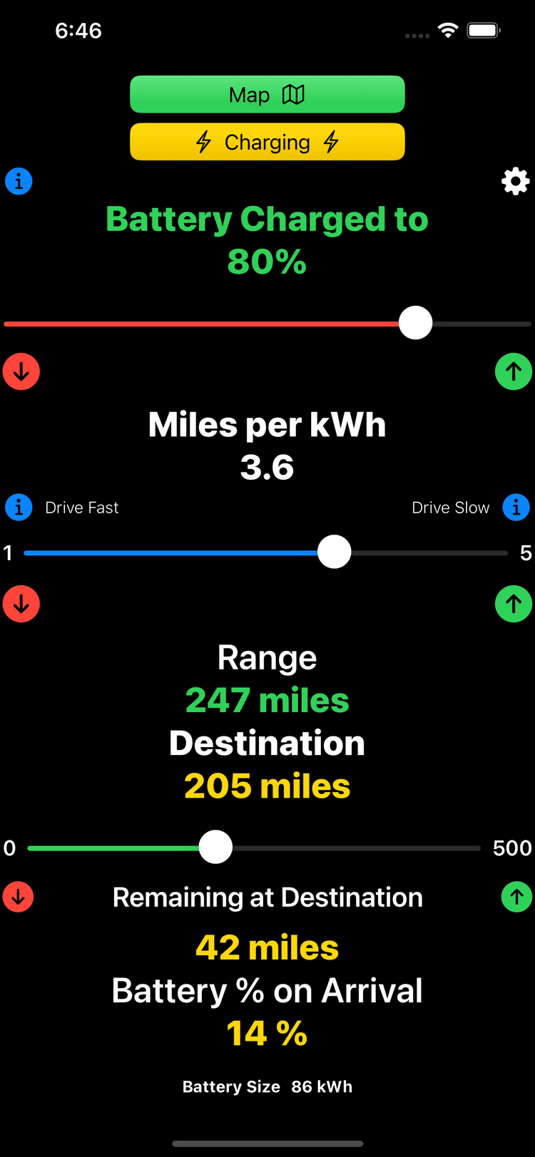 EV Range Calculator - EV Battery Calculator - EV Station Map - Apple ...