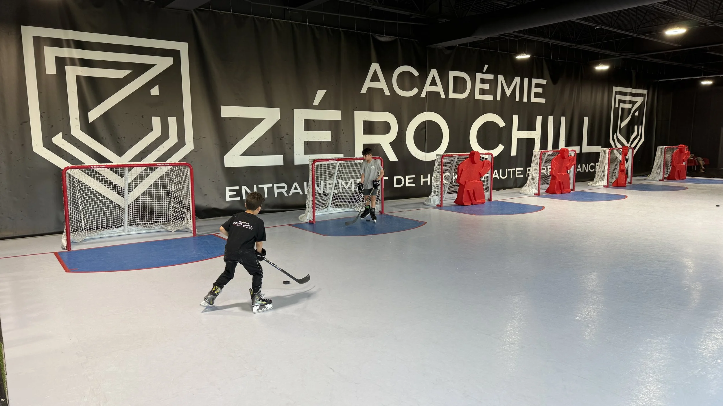 Rangers Hockey Program — Zero Chill Academy Synthetic Ice Shooting ...
