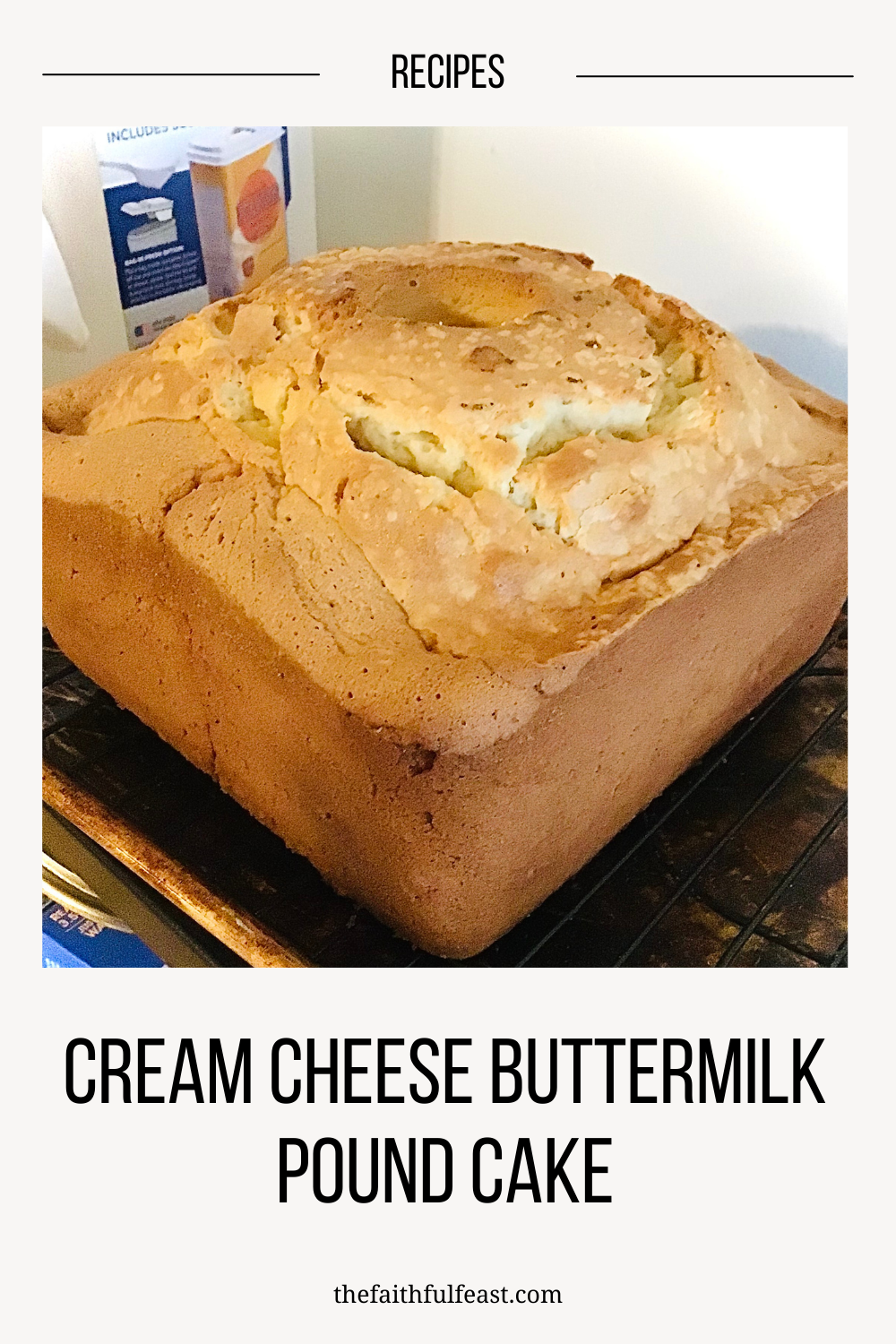 Cream Cheese Buttermilk Pound Cake — Classic Southern Comfort Dessert ...