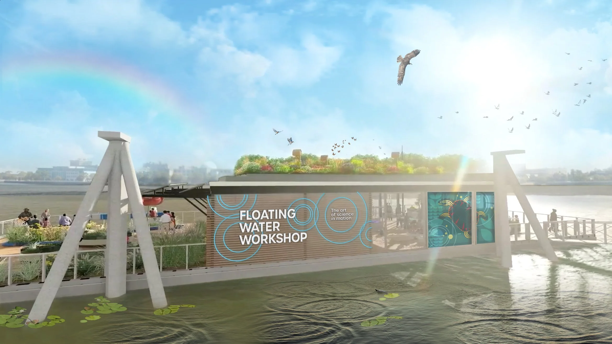 Floating Water Workshop: The Art of Science in Motion