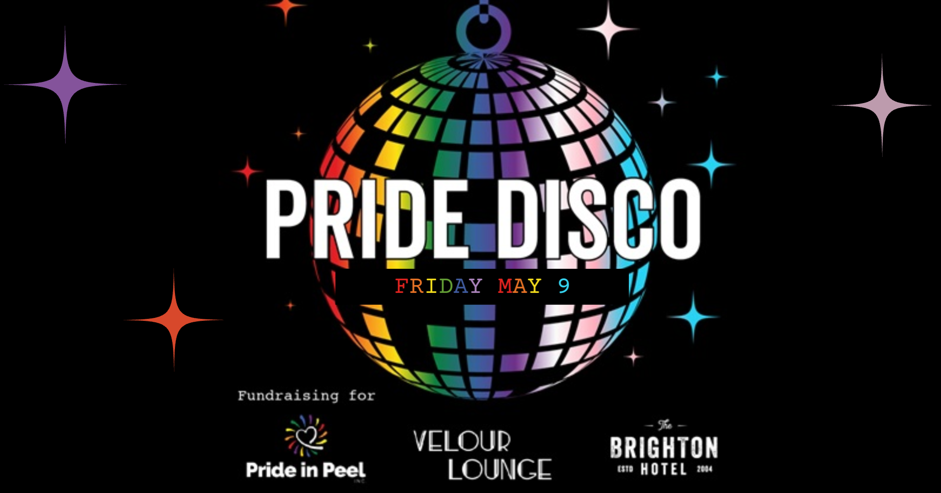 PRIDE DISCO In The Velour Lounge — The Brighton Mandurah