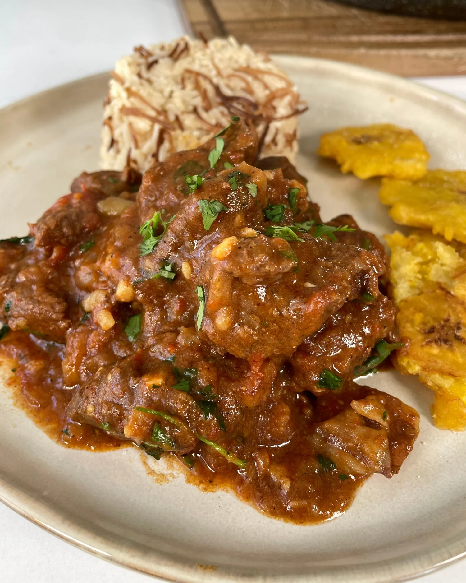 Colombian Carne Guisada — Maria Legarda