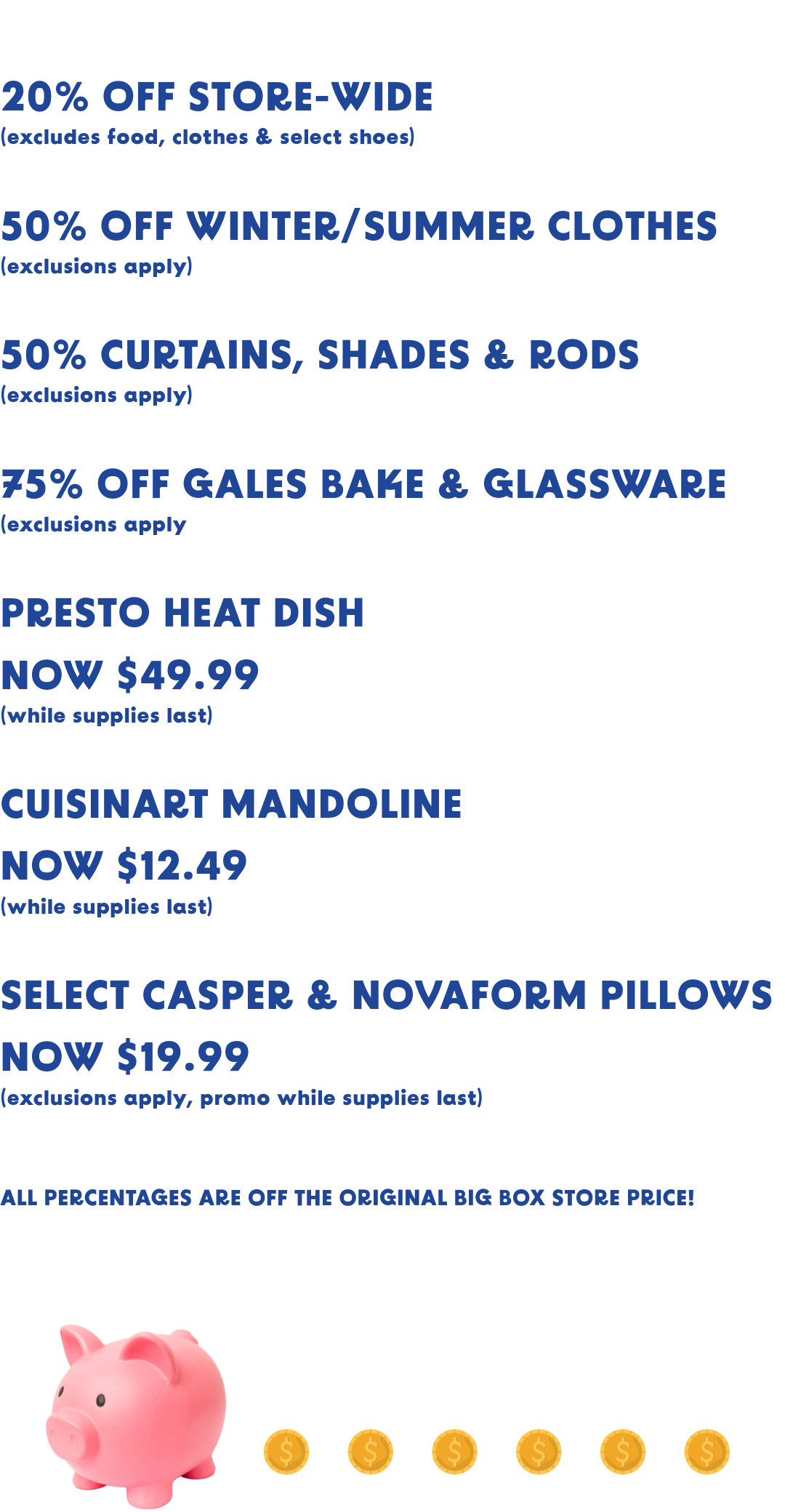 SECOND CHANCE SURPLUS CO.