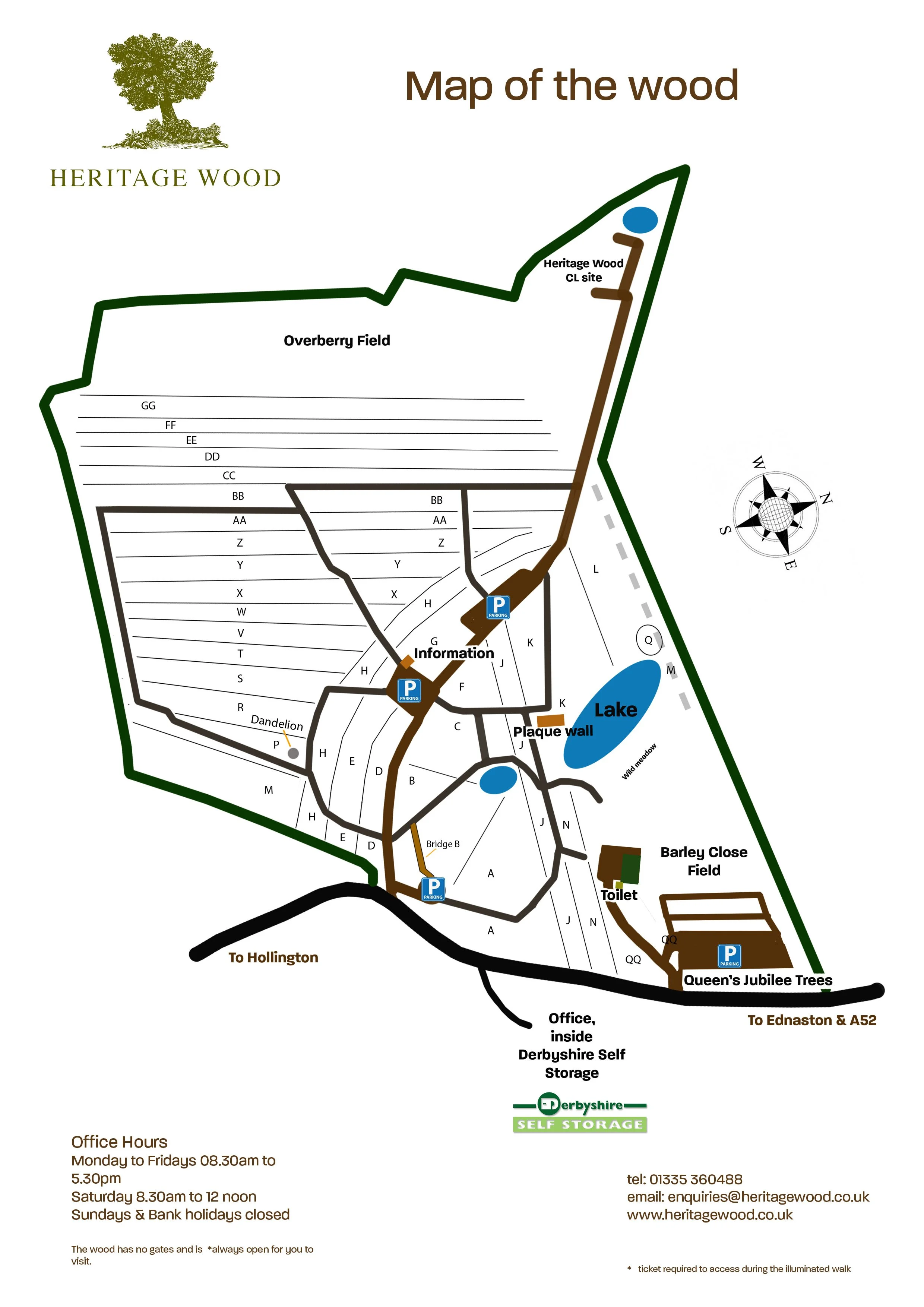 Contact or find us — Heritage Wood