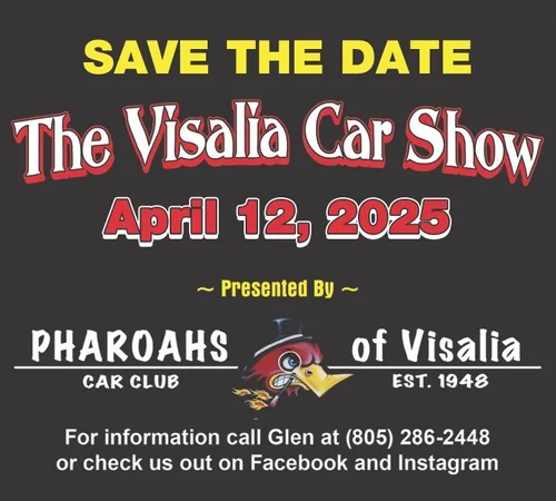 Pharoah's of Visalia Car Club Events — Pharoah's Car Club of Visalia