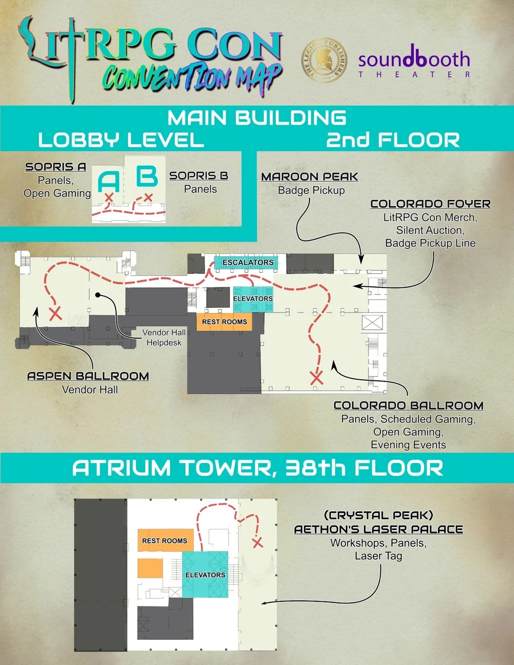 Con Map — LitRPG Con