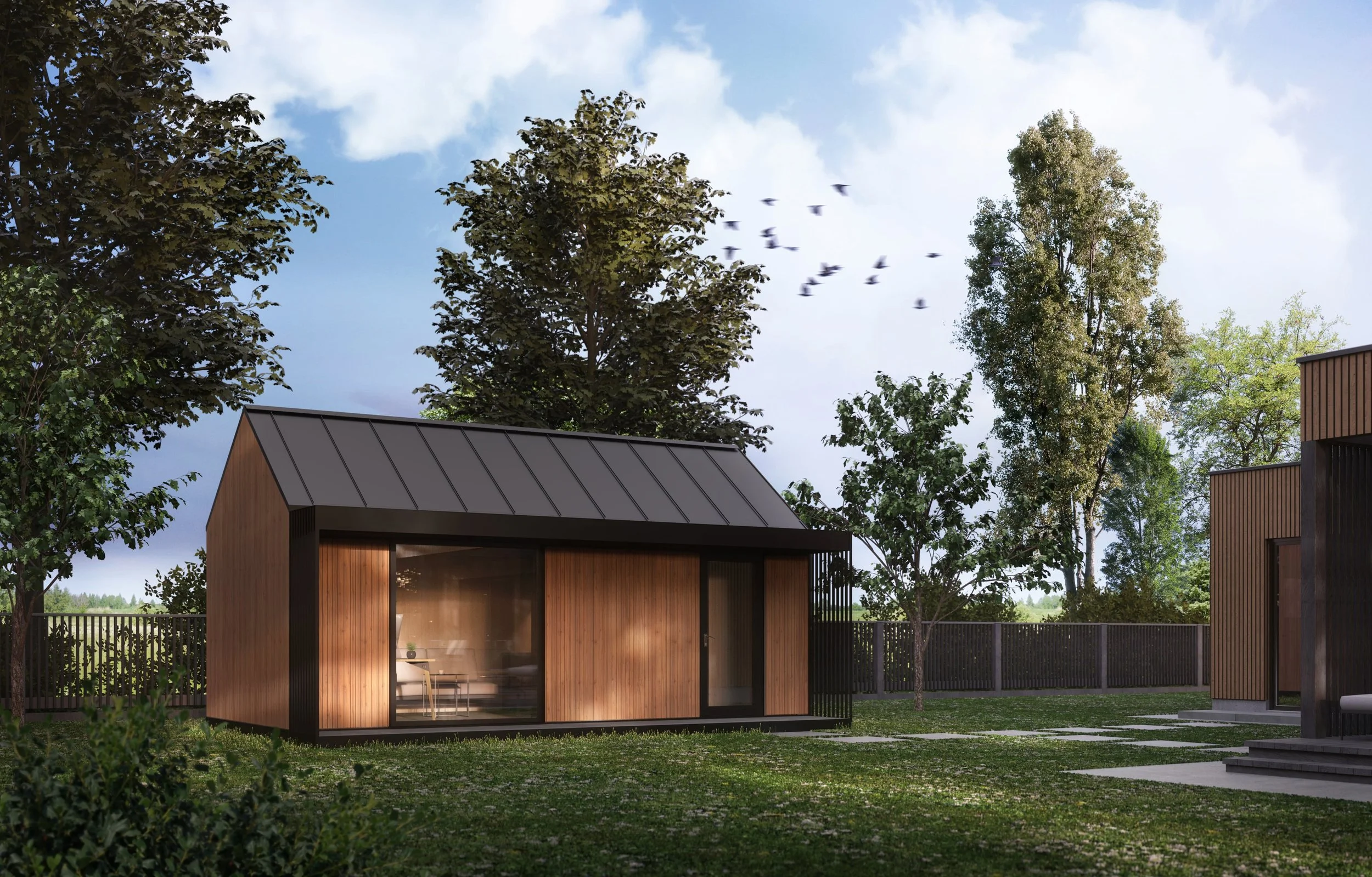 Cabin 20m²- CLT tiny house — Nord Cabin Minimal