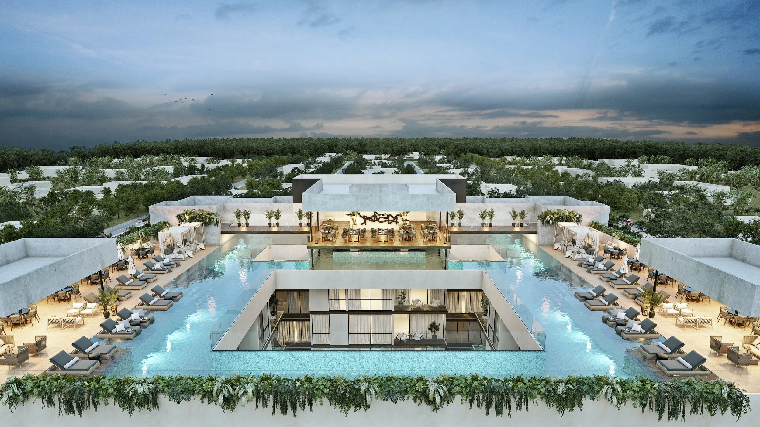 Departamentos en venta en Ceiba at 25 Playa del Carmen | Zona Dorada ...
